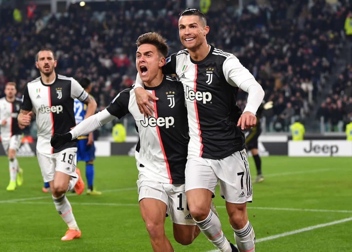 Video El “beso” Entre Cristiano Ronaldo Y Paulo Dybala Se Volvió