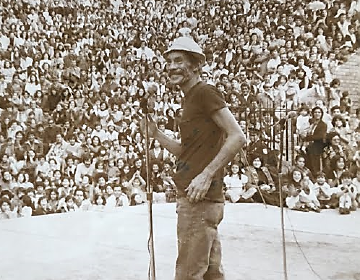 Recuperan foto inédita de ‘Don Ramón’ durante su visita a Bogotá junto ...