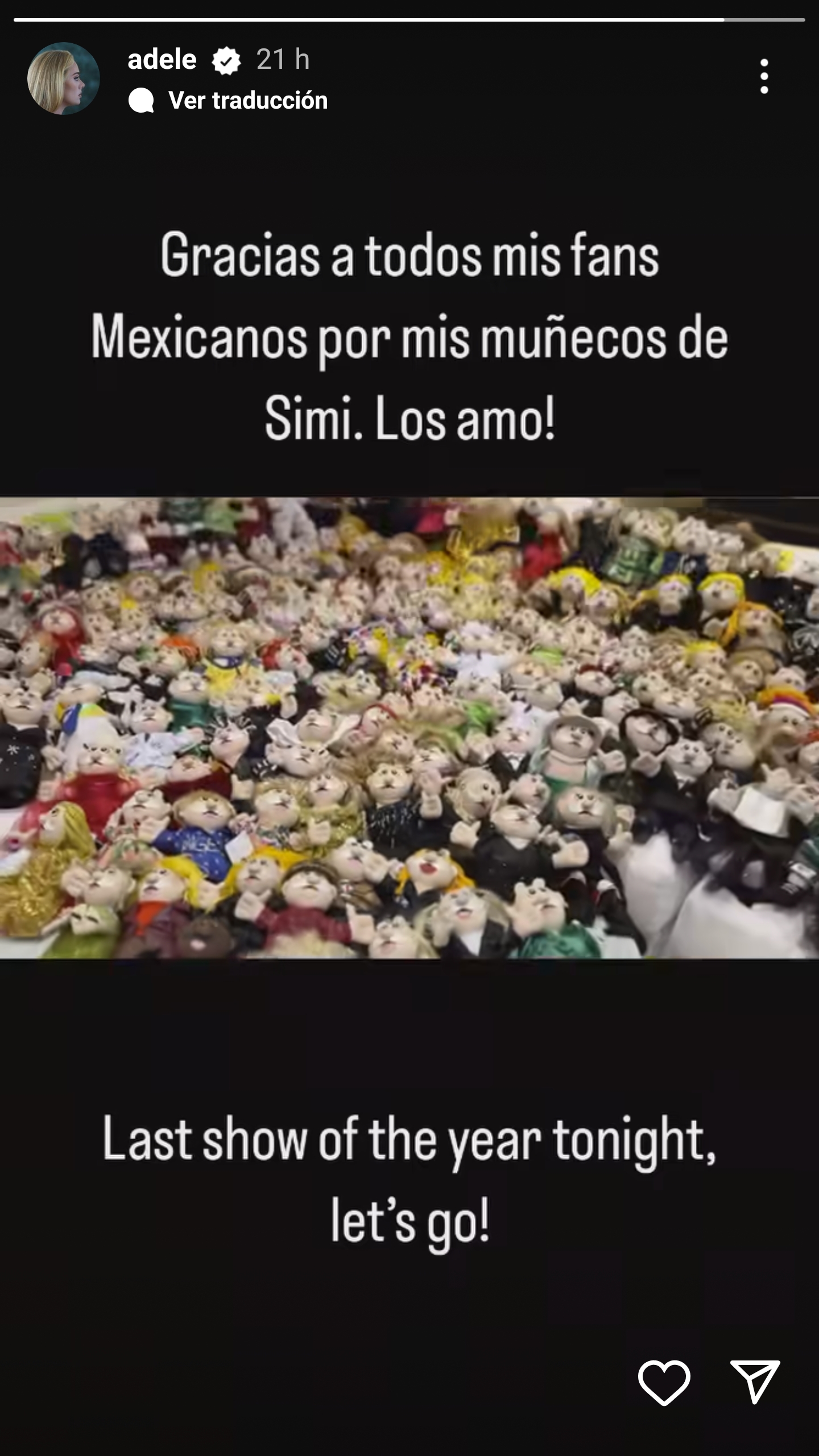 Adele presume su gigante colección de Dr. Simi y agradece a los mexicanos – Diario La Página