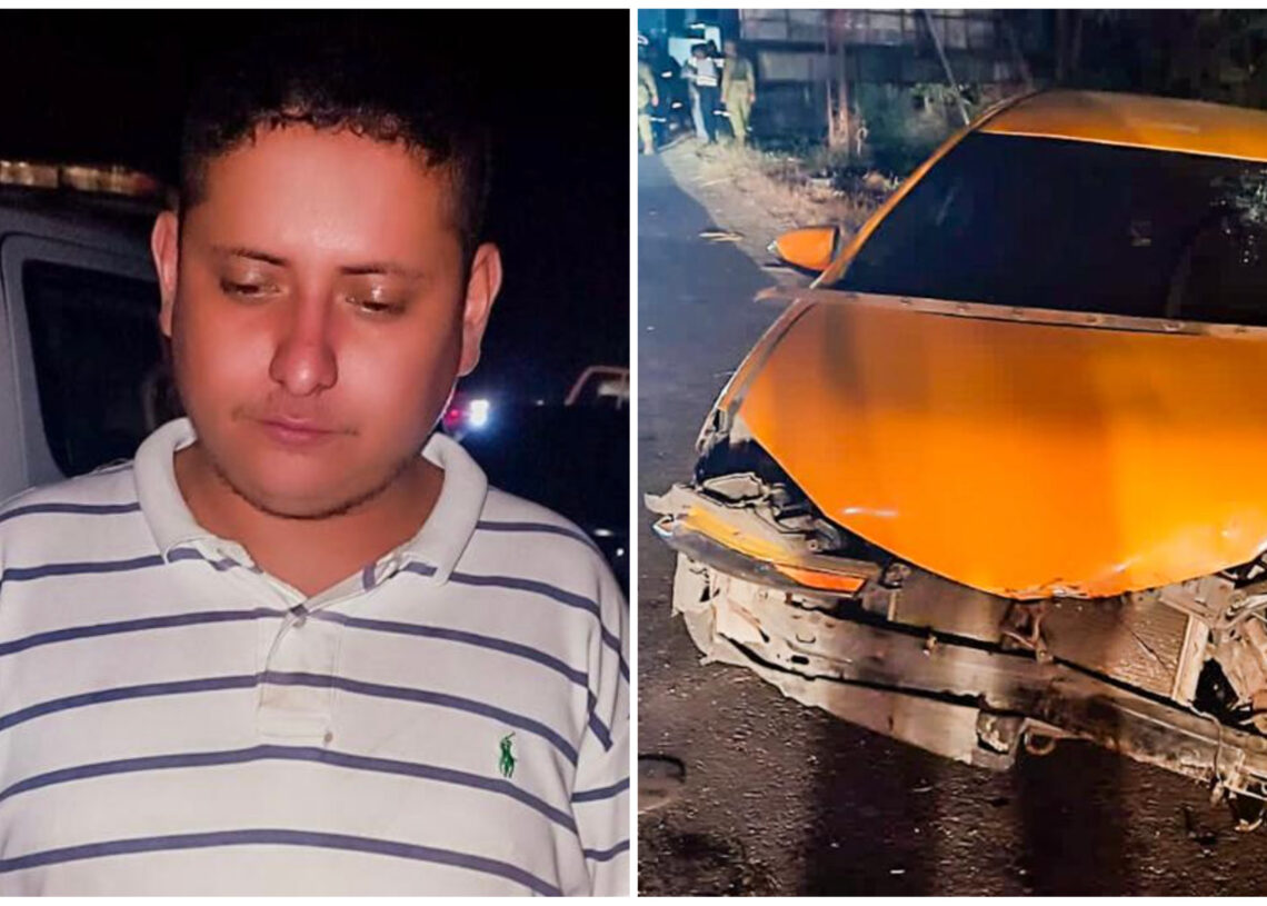 Capturan A Conductor Ebrio Que Causó Un Accidente De Tránsito Diario